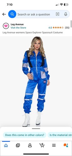 Space Explorer Spacesuit Costume Costume Halloween Fancy Dress | eBay