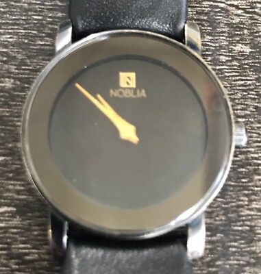 Vintage Noblia Sapphire Collection Ladies Watch with Black Dial | eBay
