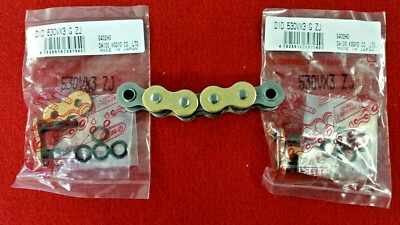 DID 530 VX3 Chain Extender Kit. Includes 2 x rivet links & 6 extra ...