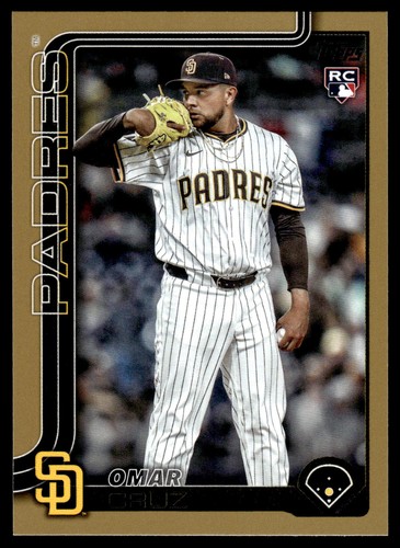 2025 Topps Update #US90 Omar Cruz Gold #/2025 | eBay