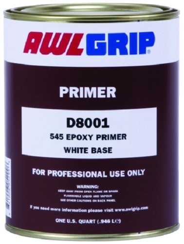 Awlgrip 545 Epoxy Primer Quart 98-D8001q, White 841006055089| eBay