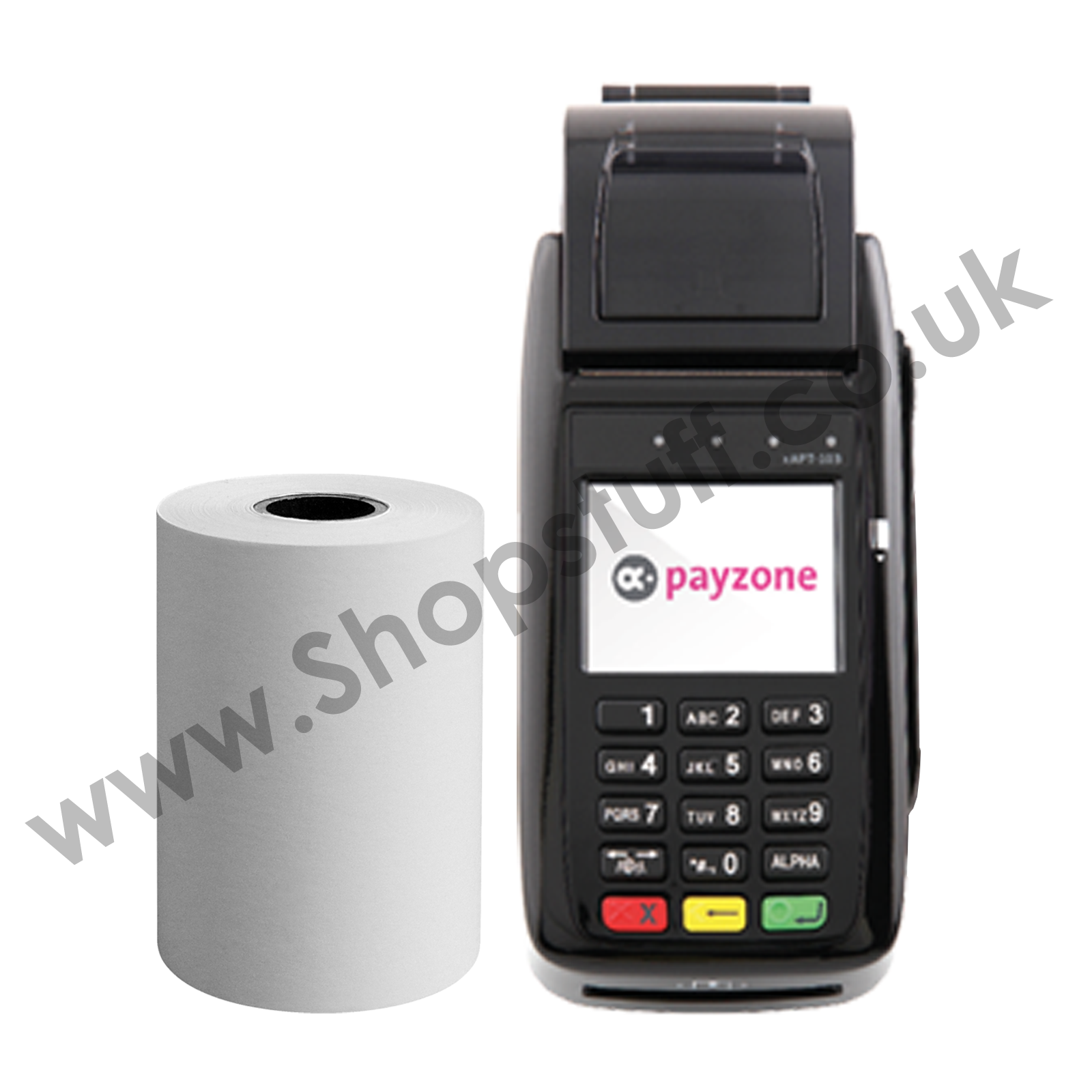 Payzone T-103 Card Machine 57x40mm Thermal Rolls ( 20 Rolls Per Box ...