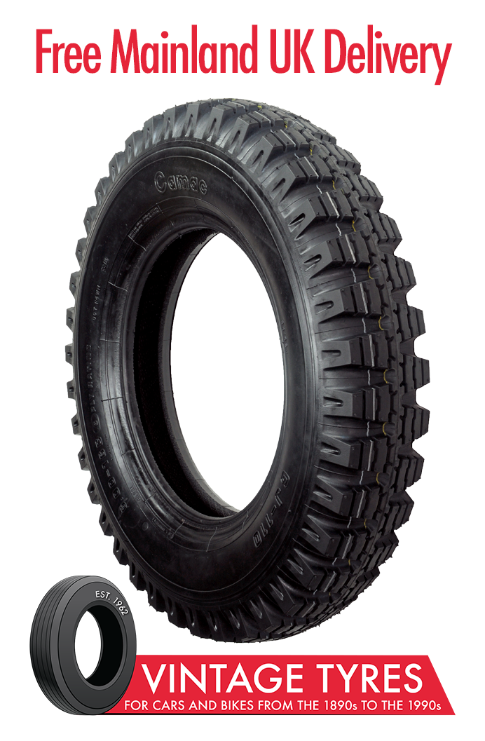 Camac NATO CJ110 600-16 crossply tyre 6.00-16 600-16C Land Rover Series ...