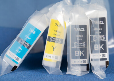SEALED 2 Genuine Epson 786XL Black, 786 Cyan, + 786 Yellow Ink ...
