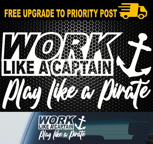 Pirate boat 4x4 sticker 4WD off road YTB MATE car DECAL 200mm | eBay ...