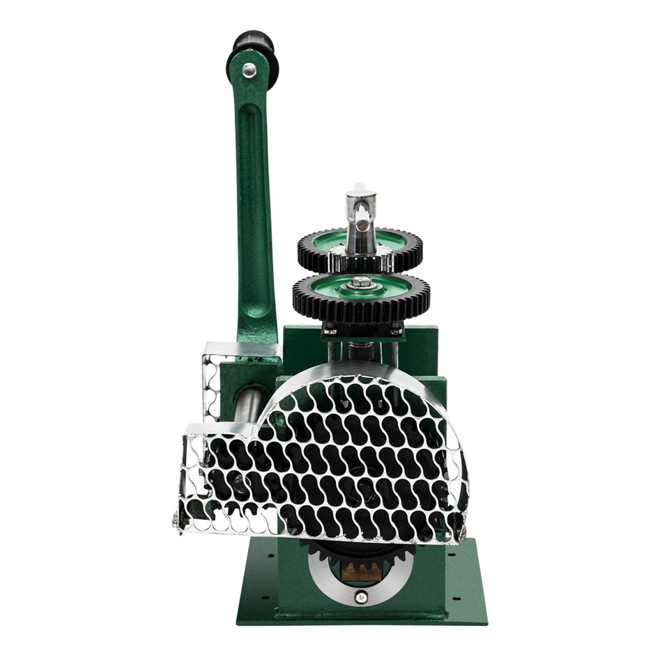 Green Manual Jewelry Press Rolling Mill Machine Wire Flat Metal Sheet ...