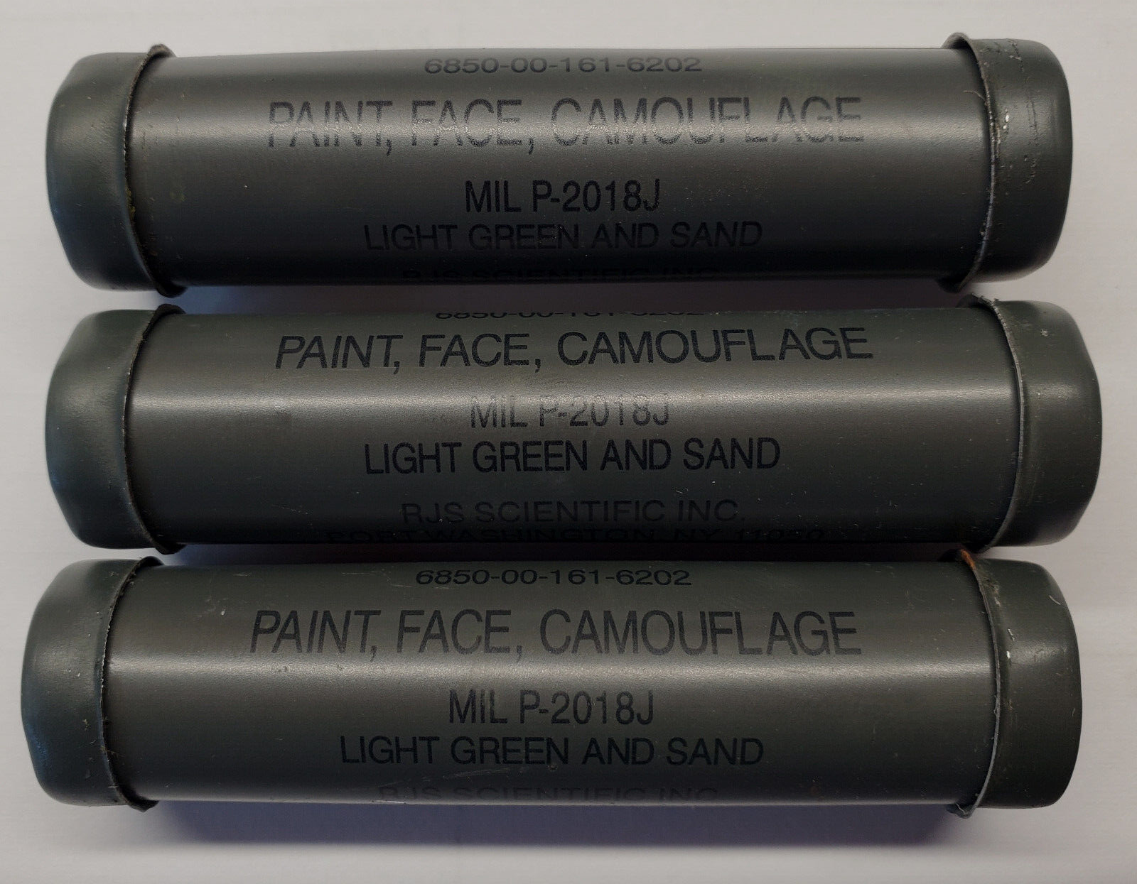 USGI military issue camo stick face paint light green / sand 3-pack | eBay