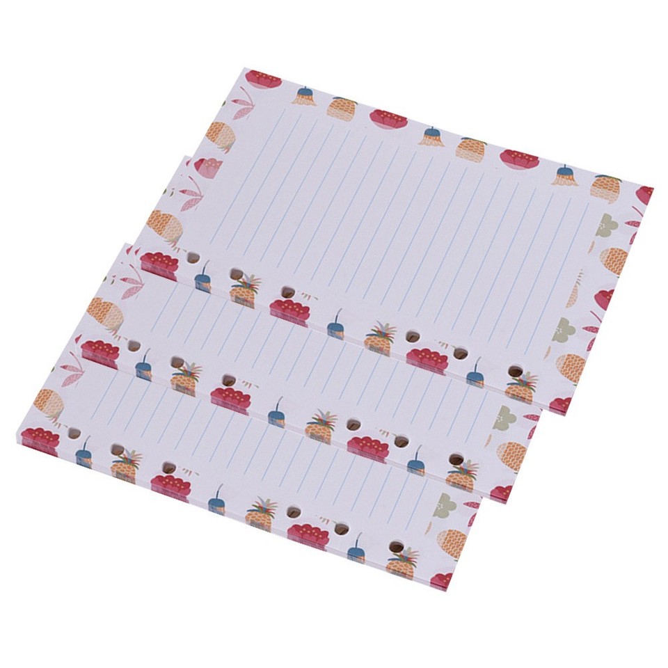 3 Books Refill Pages Notepad Replacement Refills Notebook Inserts | eBay UK