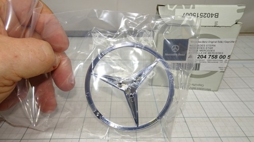 Mercedes Benz 204 758 00 58 Emblem Trunk Lid Star OEM NOS | eBay