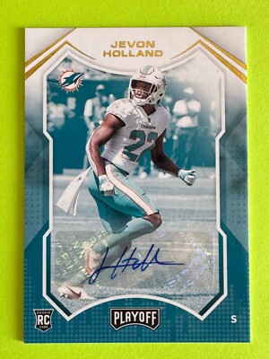 Jevon Holland 2019 Panini Playoff #258 Rookie RC Autograph Auto | eBay