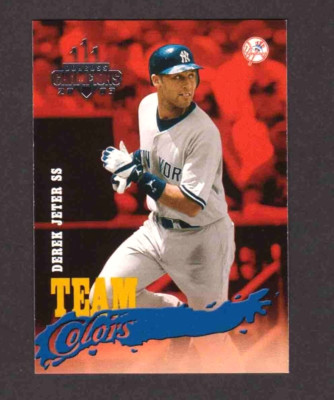 Derek Jeter 2003 Donruss Champions "Team Colors" #TC-26 | eBay