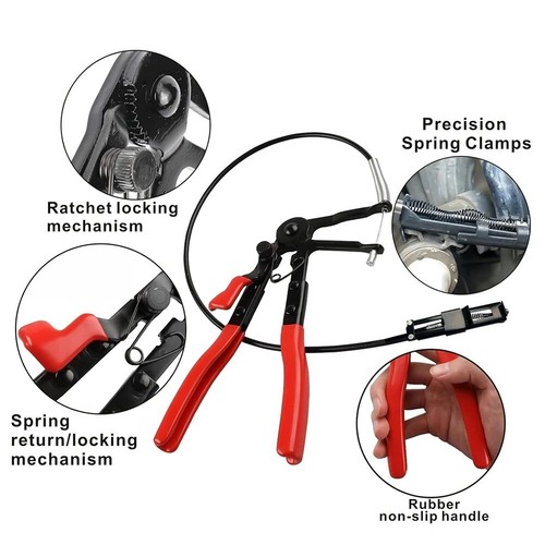 Hose Clamps Bendable Hose Cable Type Flexible Long Retractable Hose ...