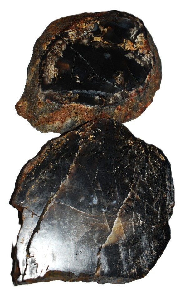 Black Agate Thunderegg Geode North Carolina Transparent Quality Coaster ...