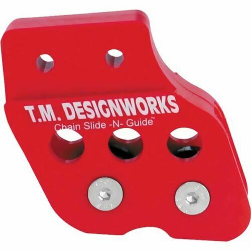 TM Designworks Rear Chain Guide Dual Rollers Banshee Red All Years | eBay