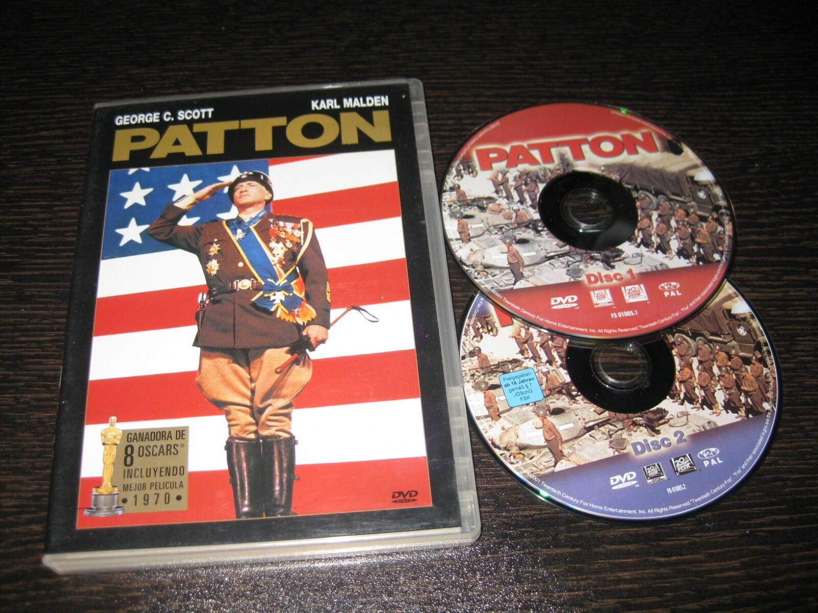 Patton DVD George C.Scott Karl Malden | eBay