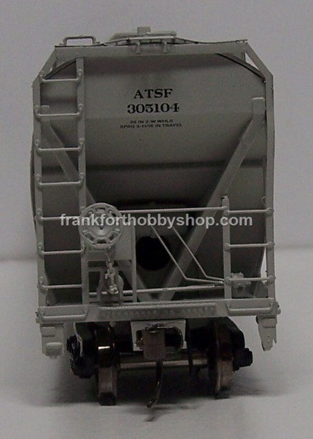 InterMountain Santa FE 40' 12 Panel Boxcar 46023 ATSF HO Scale Diagonal ...