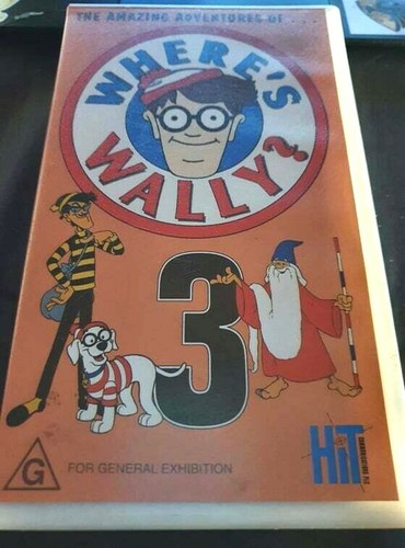 WHERE'S WALLY : Volume 3 (Children's Pal Vhs Video) near new (rare ...