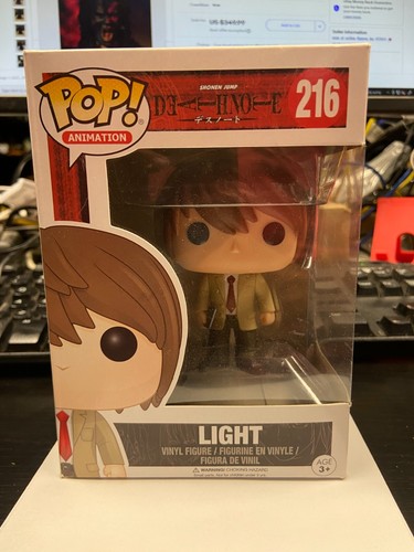 Funko Pop! Vinyl: Death Note - Light #216 for sale online | eBay