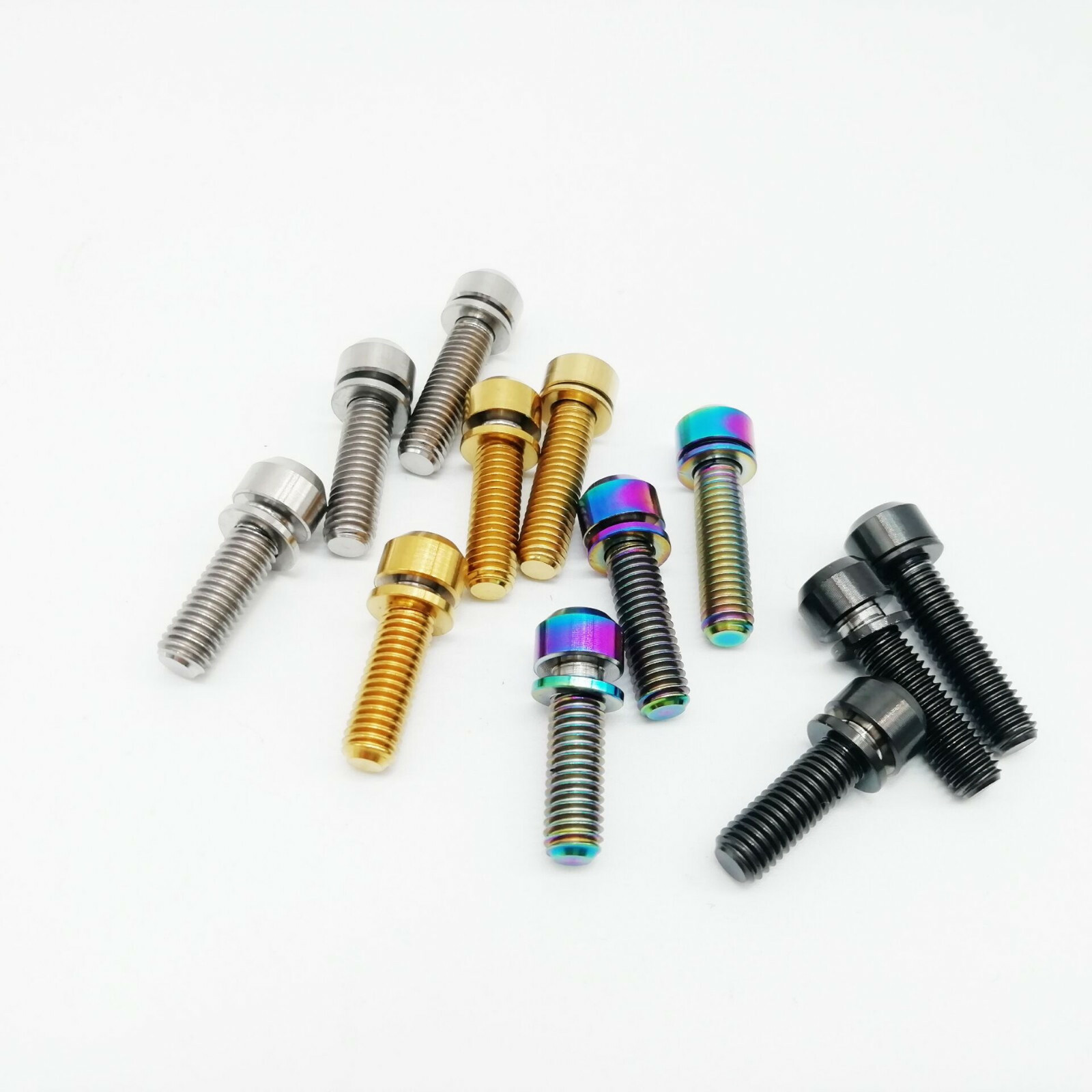 4pcs M5x16mm M5X18mm M5X20mm Titanium Ti stigma Screw Allen Head Bolt ...