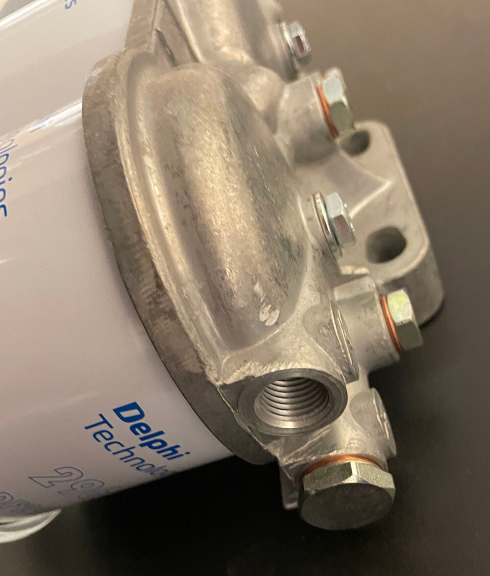 CAV delphi Filter Double diesel 14mm Fuel Filter water traps cav296 ...