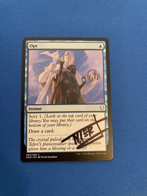 MTG Magic Opt Artist Proof x1 Dominaria Tyler Jacobson | eBay