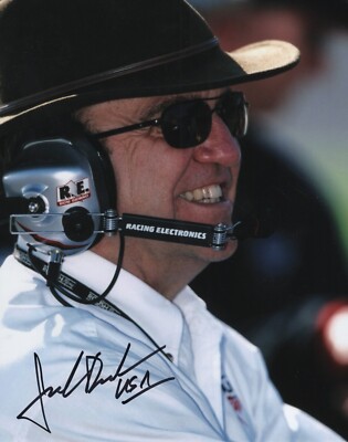JACK ROUSH Signed 8x10 PHOTO CEO OF ROUSH RACING NASCAR LEGEND | eBay
