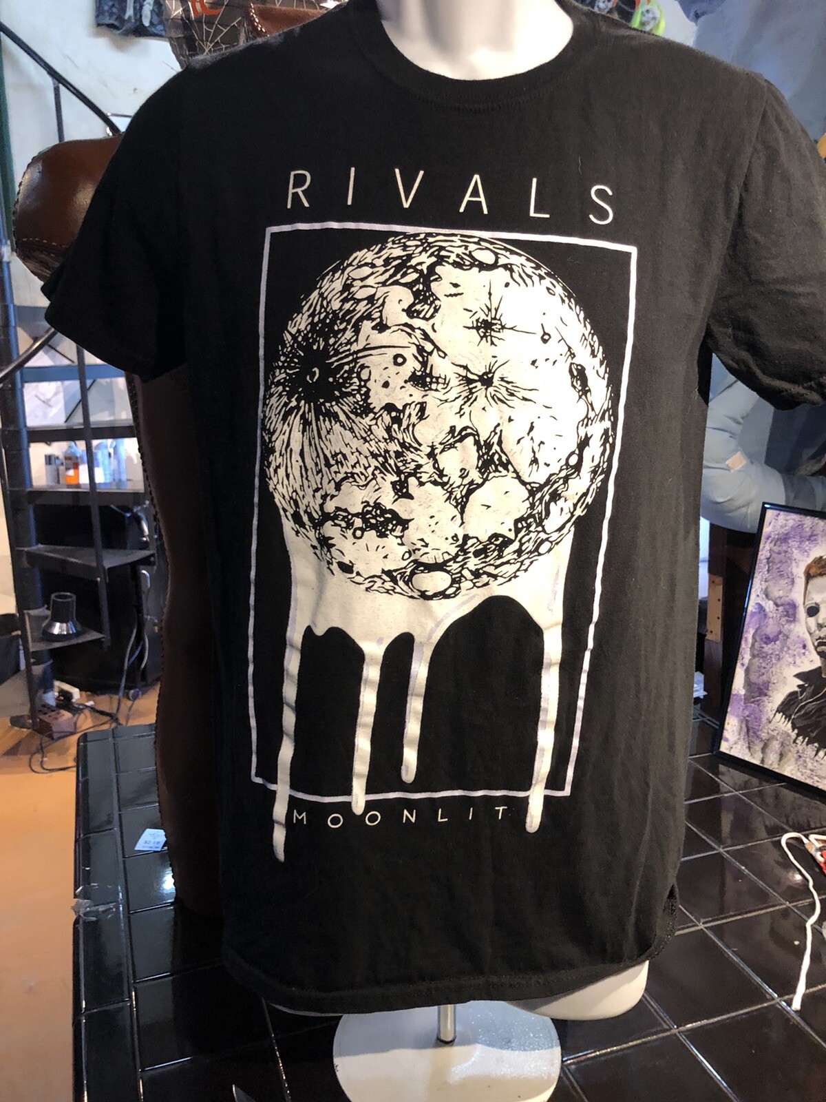 Rivals Moonlit Black Small T-Shirt Gildan 2017 Los Angeles California ...