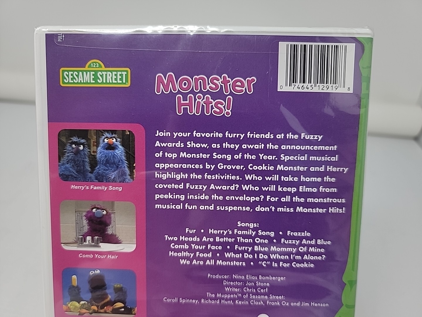 Sesame Street - Monster Hits DVD Region 1 NEW SEALED OOP 74645129198 | eBay