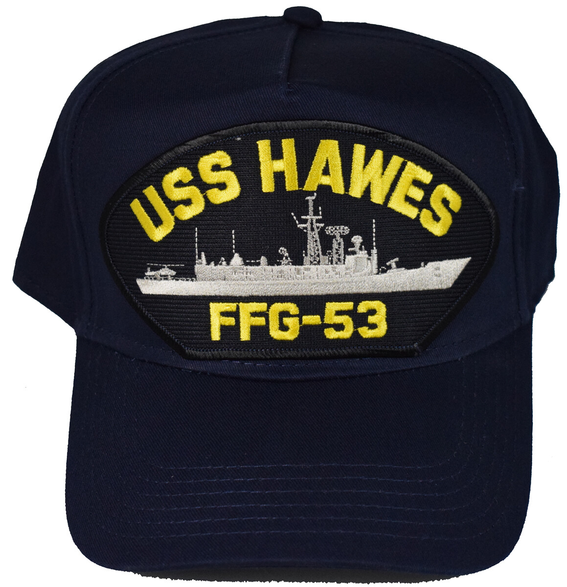 USS HAWES FFG-53 HAT - NAVY BLUE - Veteran Owned Business | eBay