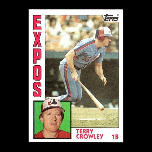 Terry Crowley 1984 Topps Montreal Expos #732 R320E 39 | eBay