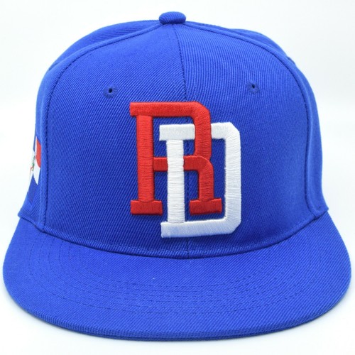 Dominican Republic DR Republica Dominicana RD Snapback Hat Cap Royal ...