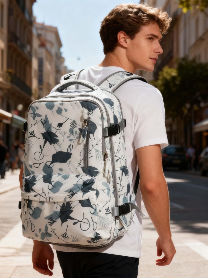 Vacuum Seal Backpack for Travel with Air Pump Vacpack Carry on Flight ...