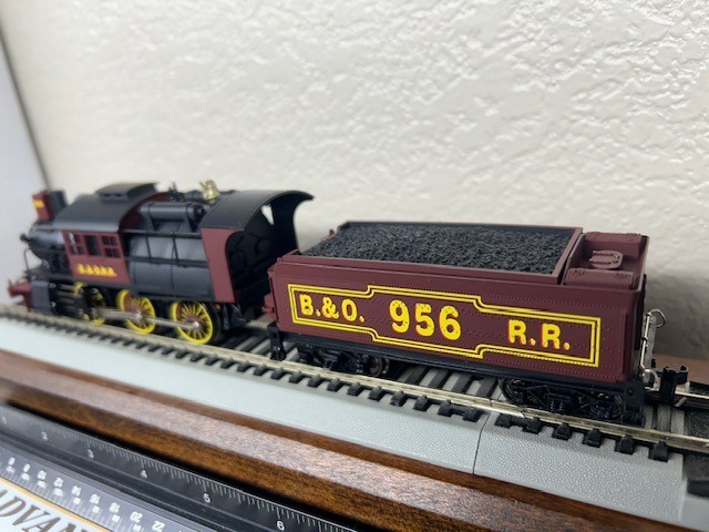 BALTIMORE & OHIO - B&O " MOTHER HUBBARD " 2-6-0 STEAM LOCO DC POWER HO ...