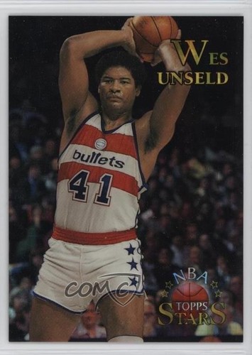 1996 Topps Stars Finest Atomic Refractor Wes Unseld #146 HOF | eBay