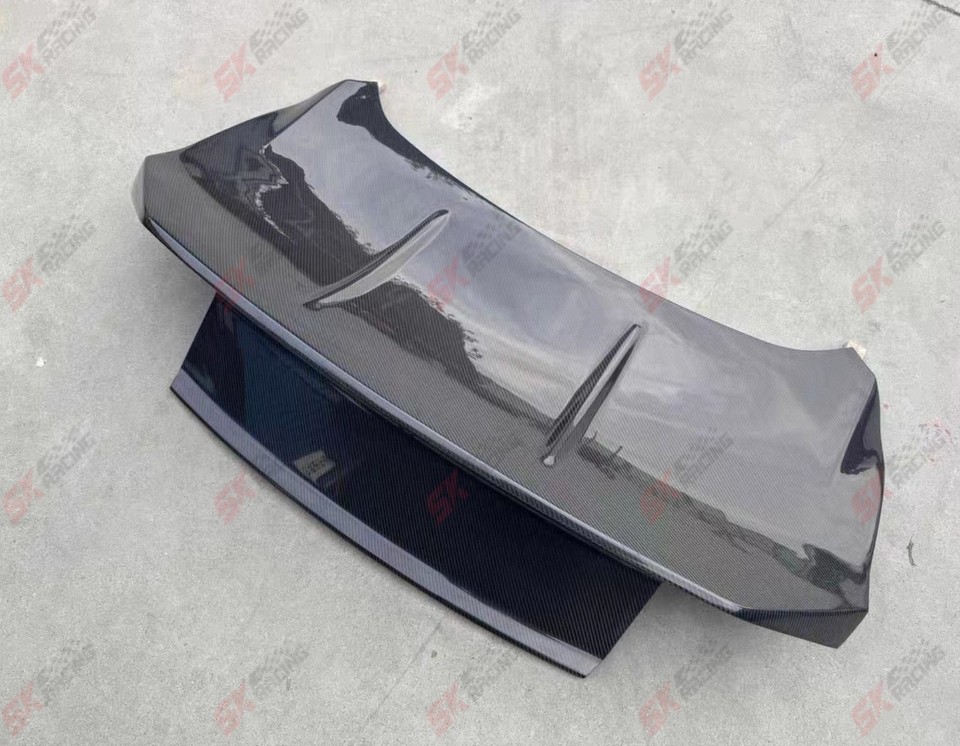 Unpainted FRP Rear Trunk Boot Lid Cover Fits Ford Mustang Coupe 2015-17 ...