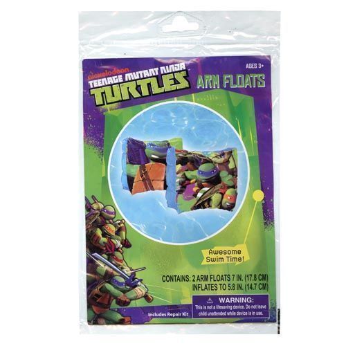 Teenage Mutant 282825 Ninja Turtles Arm Floats Fun Pool Beach for sale ...