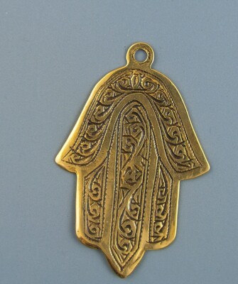 HANDMADE BRASS HANSA HAND PENDANT | eBay