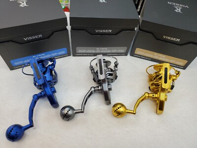 Visser Reels Brand New Fully Sealed Made in USA (3 New Colors) FREE ...