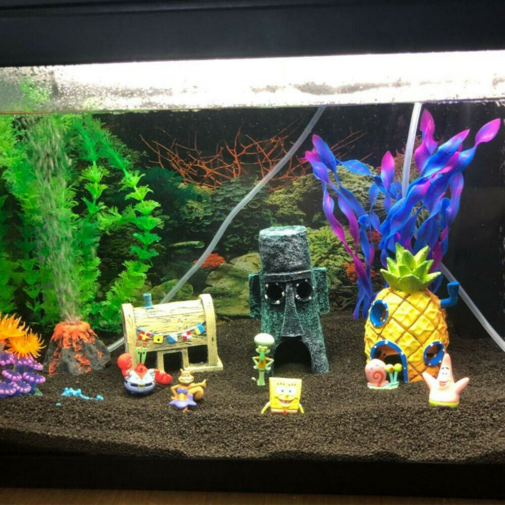 Spongebob Themed Fish Tank