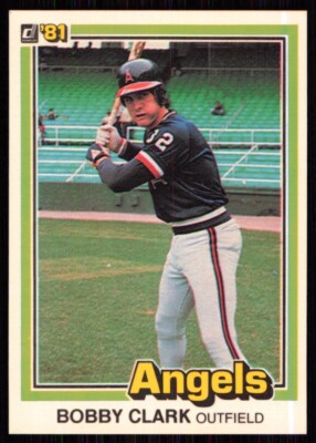 1981 Donruss Bobby Clark California Angels #572 | eBay