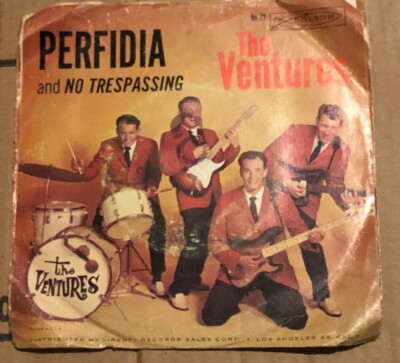 The Ventures, Perfidia/No Trespassing, 45 Record, Picture Sleeve ...