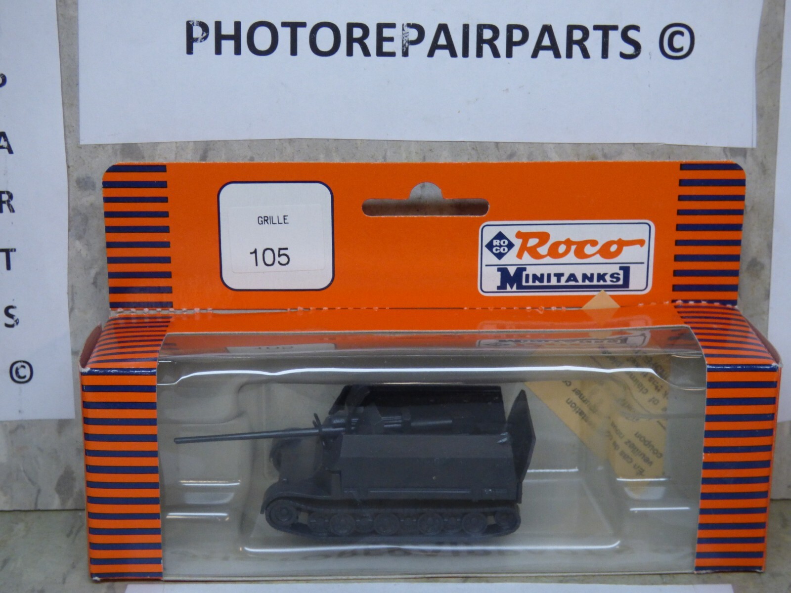 Roco Minitanks (NEW) 1/87 WWII German Grille 10 88mm AAA SP Gun Tank ...