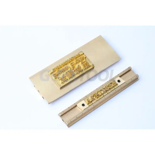 Brass Lettering Branding Wood T-slot Creasing Machine Hot Numbering ...