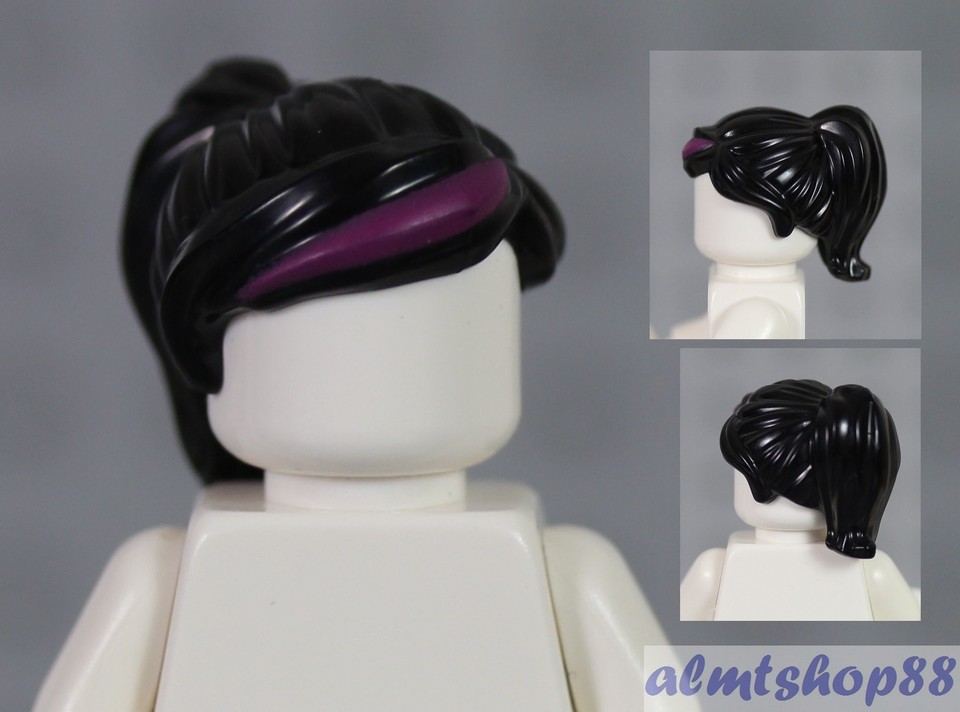 LEGO - FEMALE Hair Pieces - PICK YOUR COLORS & STYLE - Minifigure Wigs ...
