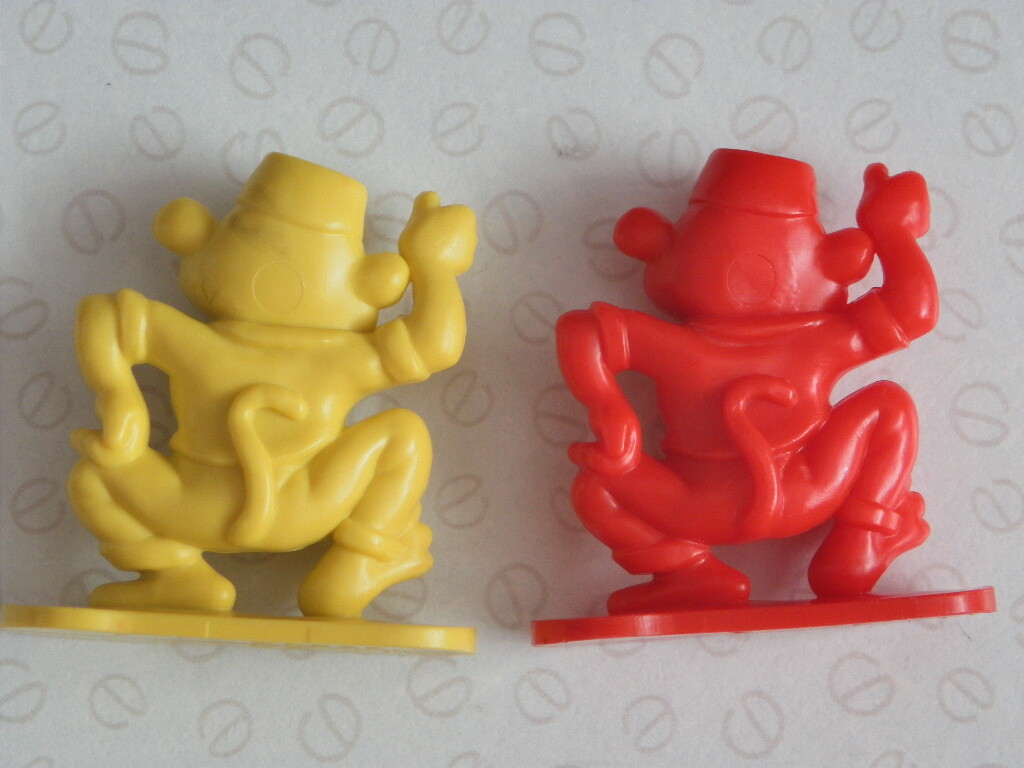 Vintage Kellogg’s Cereal Figures Red Yellow Coco Monkey 1991 measures 5 ...