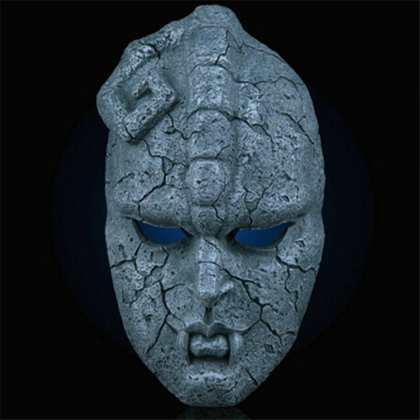 Jojo S Bizarre Adventure Stone Mask Resin Masque Cosplay Halloween for ...
