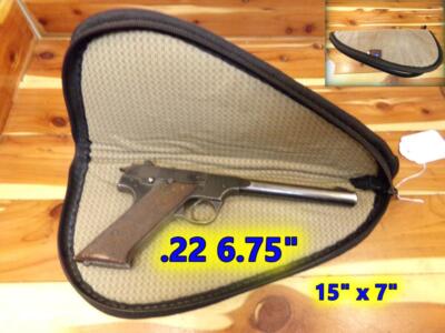 15" ACE Brand Gun Rug Case for S&W K/L/N Frame to 6.5" Revolver COLT ...