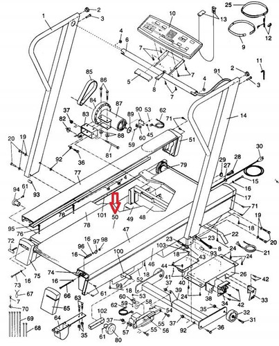Proform Performance 600c PFTL795112 Treadmill Walking Running Treadbelt ...