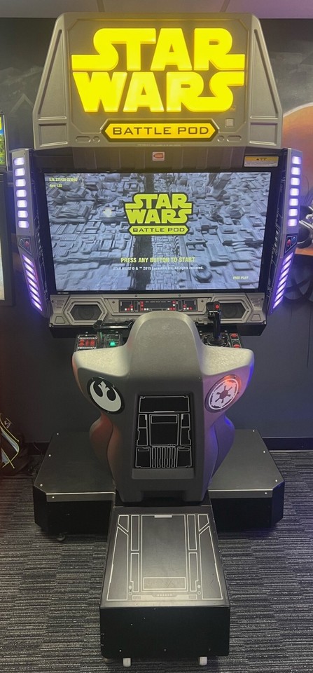 STAR WARS BATTLE POD ARCADE MACHINE by NAMCO (Excellent) *RARE* | eBay