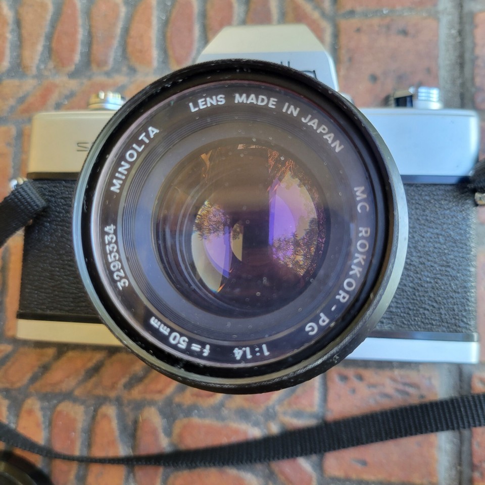 Minolta SRT 201 35mm Film SLR With Minolta Rokkor 50mm F/1.14 Lens | eBay